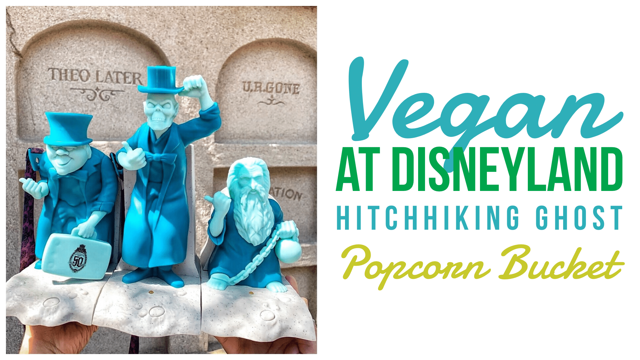 Vegan at Disneyland - Haunted Mansion Hitchhiking Ghost Popcorn Bucket ...