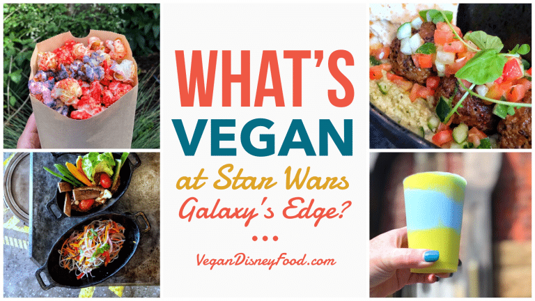 Vegan at Star Wars Galaxy’s Edge - Kat Saka's Outpost Mix Popcorn