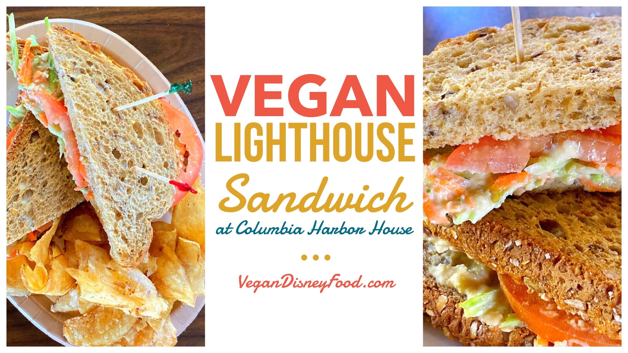 Vegan Lighthouse Sandwich at Columbia Harbour House in Magic Kingdom
