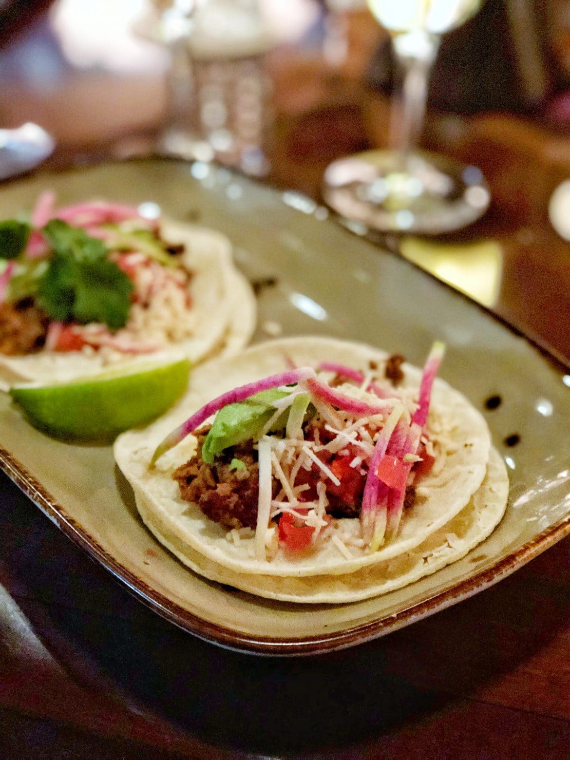 Vegan Tacos at Tiffins in Disney’s Animal Kingdom at Walt Disney World ...
