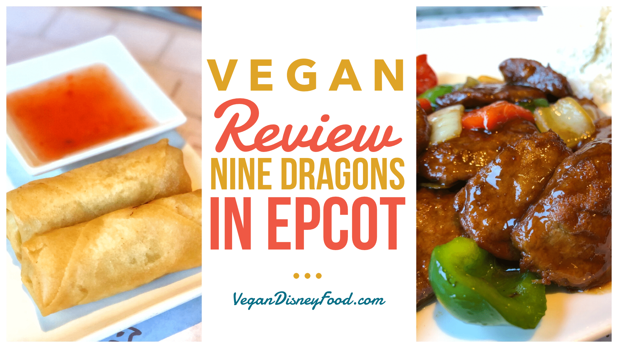 Vegan Review of Nine Dragons Restaurant in the China Pavilion at Epcot