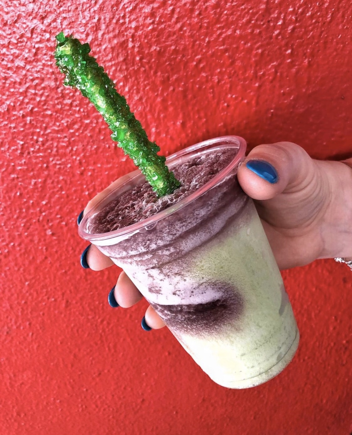 Vegan Space Ranger Slushy at the Lunching Pad in the Magic Kingdom