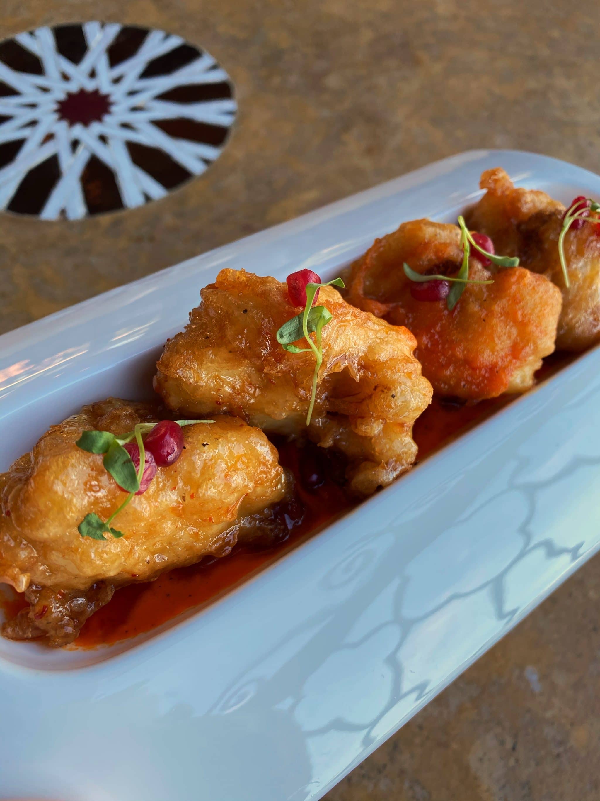 Spice Road Table 'Small Plates Menu' Vegan Options - Vegan Disney Food