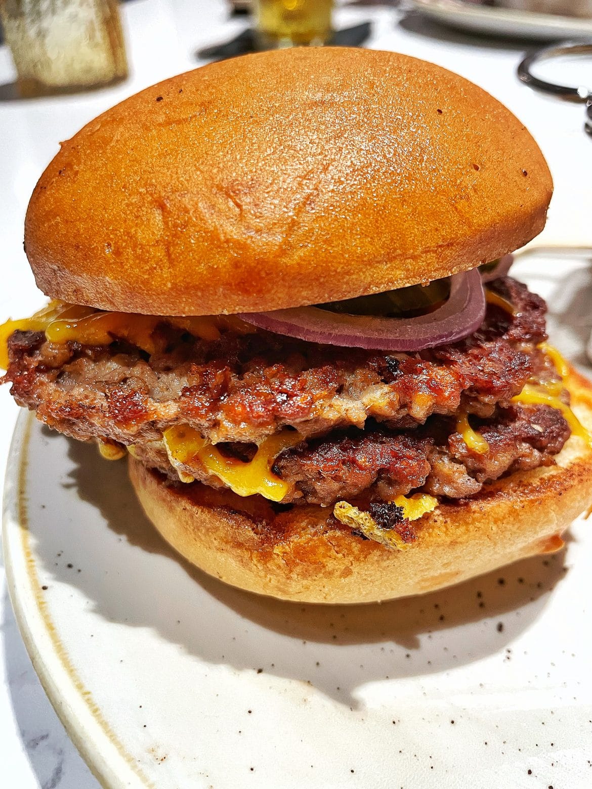 Vegan Steakhouse 71 Stack Burger at Disney's Contemporary Resort ...